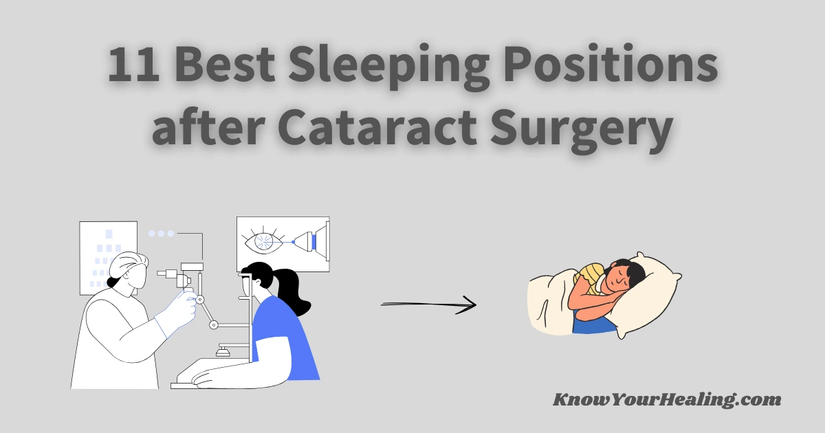 11 Best Sleeping Positions After Cataract Surgery