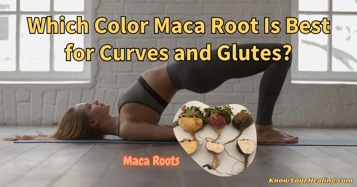 Which Color Maca Root Is Best for Curves and Glutes?